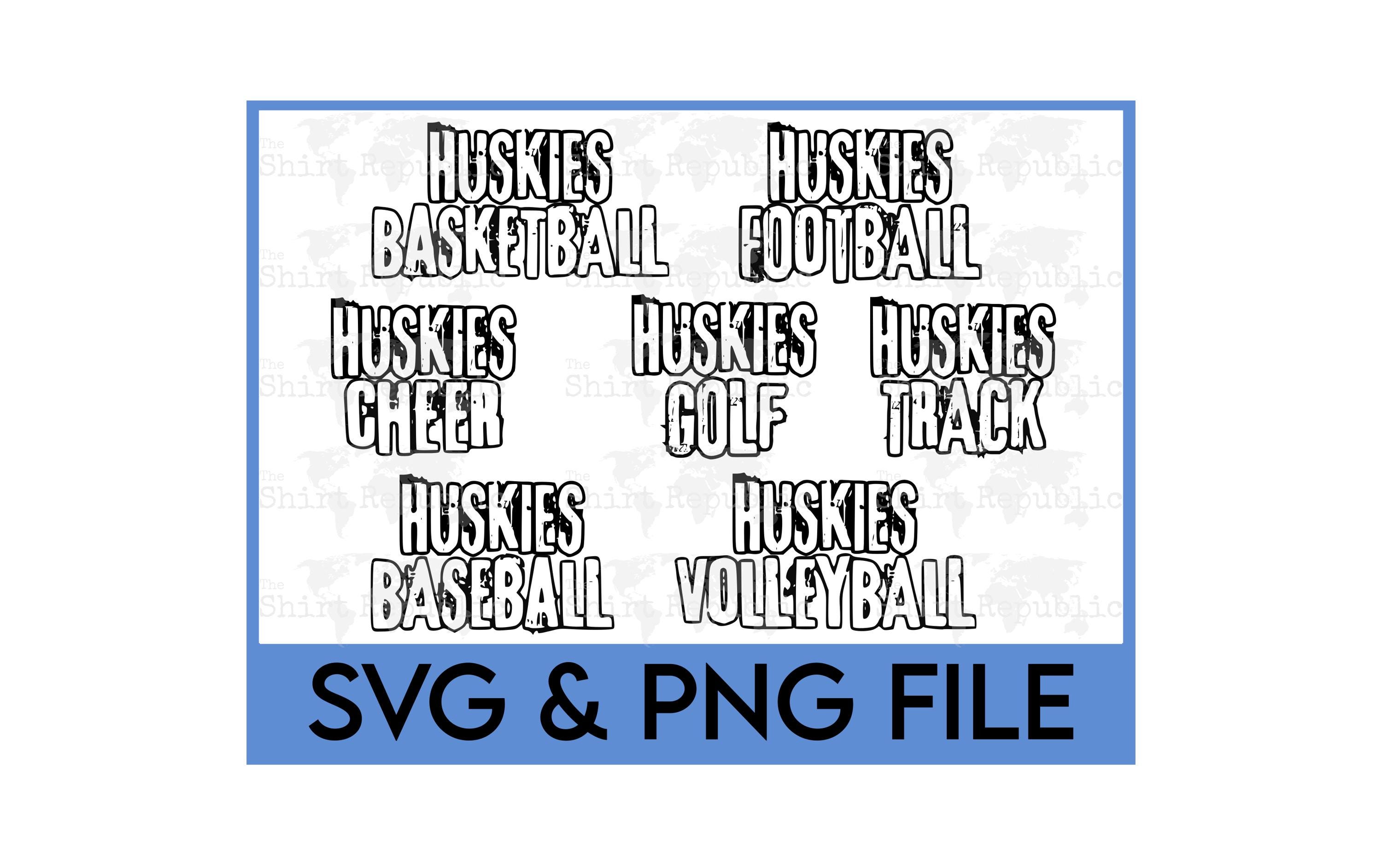 Huskies Mascot SVG, Go Huskies PNG, Huskies School Mascot, Custom ...