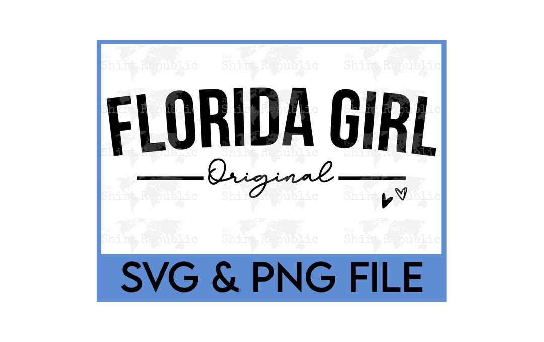 Florida Girl, Cute Florida SVG, Florida State, Girl Florida PNG ...