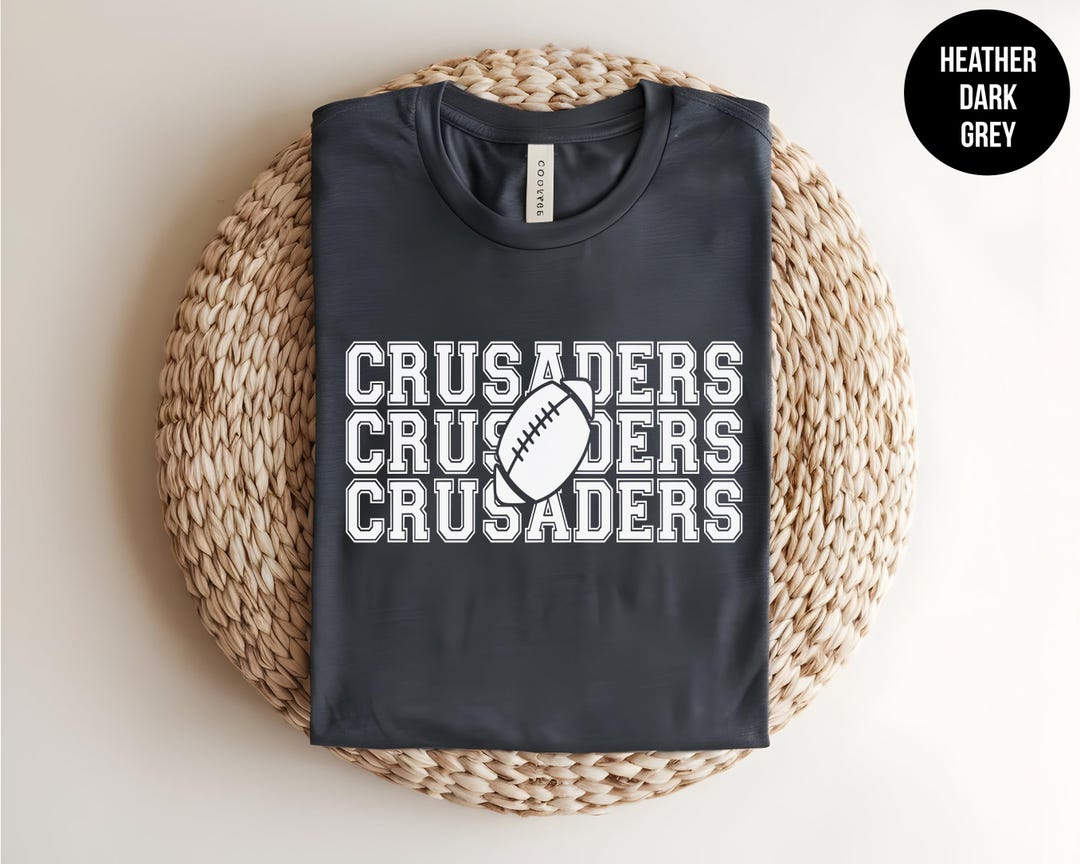 Go Crusaders, Crusaders School Mascot, Custom Crusaders, Crusader ...
