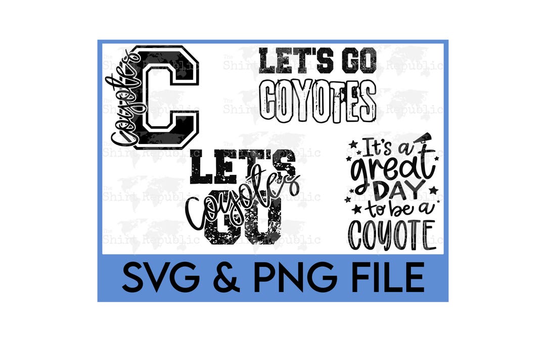 Coyote Mascot SVG, Coyote Volleyball, Go Coyotes PNG, Coyote School ...