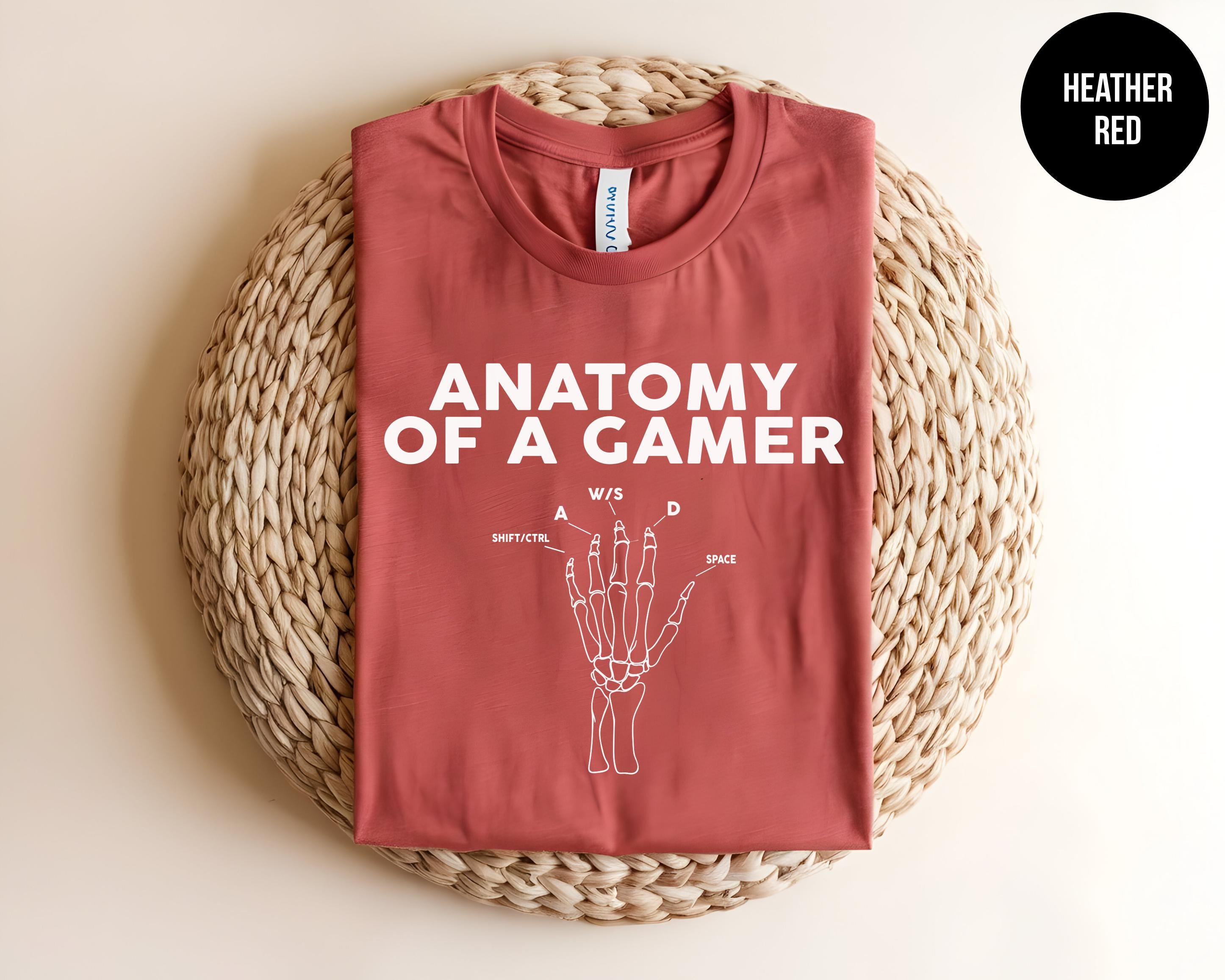Gaming Anatomy, Computer Gamer, Computer Gamer Gift, Video Game , Gift ...