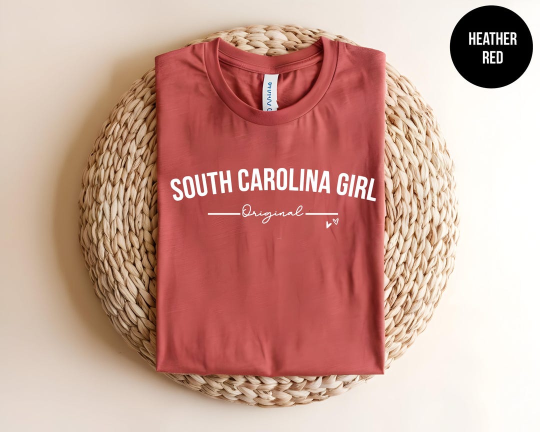 South Carolina Girl, Cute South Carolina Womens Shirt, Palmetto State ...