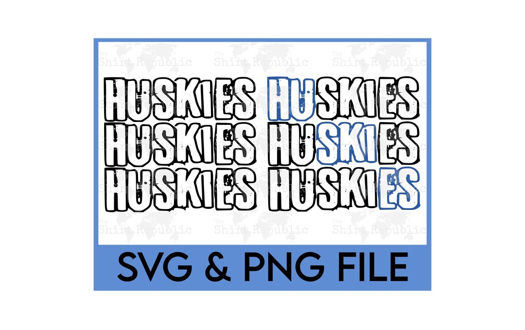 Huskies Mascot SVG, Husky Football, Go Huskies PNG, Huskies Custom ...