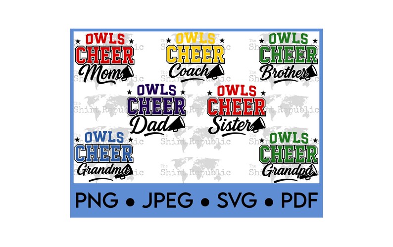 High School, Pep Rally, Go Owls PNG, Owl Mascot JPEG, Owl Cheer Mom ...