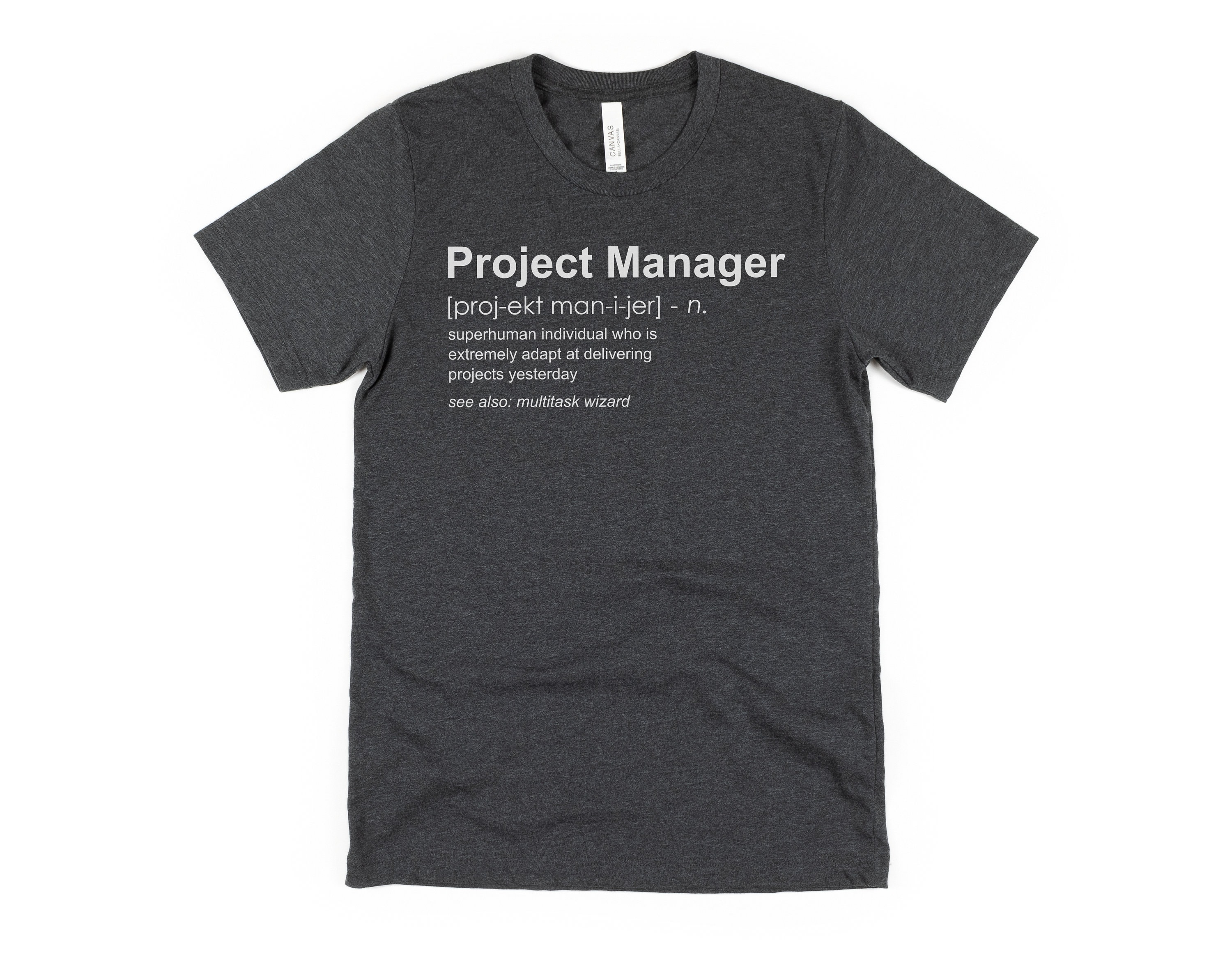 Project Manager Shirt Project Management PM Gift Project - Etsy
