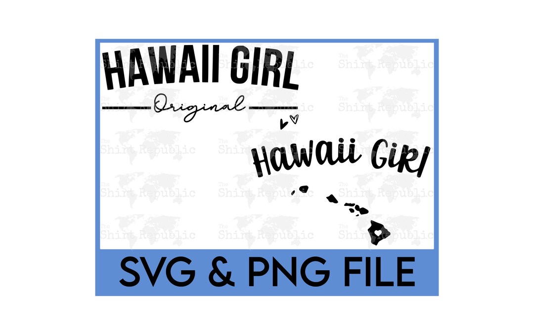 Hawaii Girl SVG, Island Life, Hawaii State, Cute Womens Hawaii, Island ...