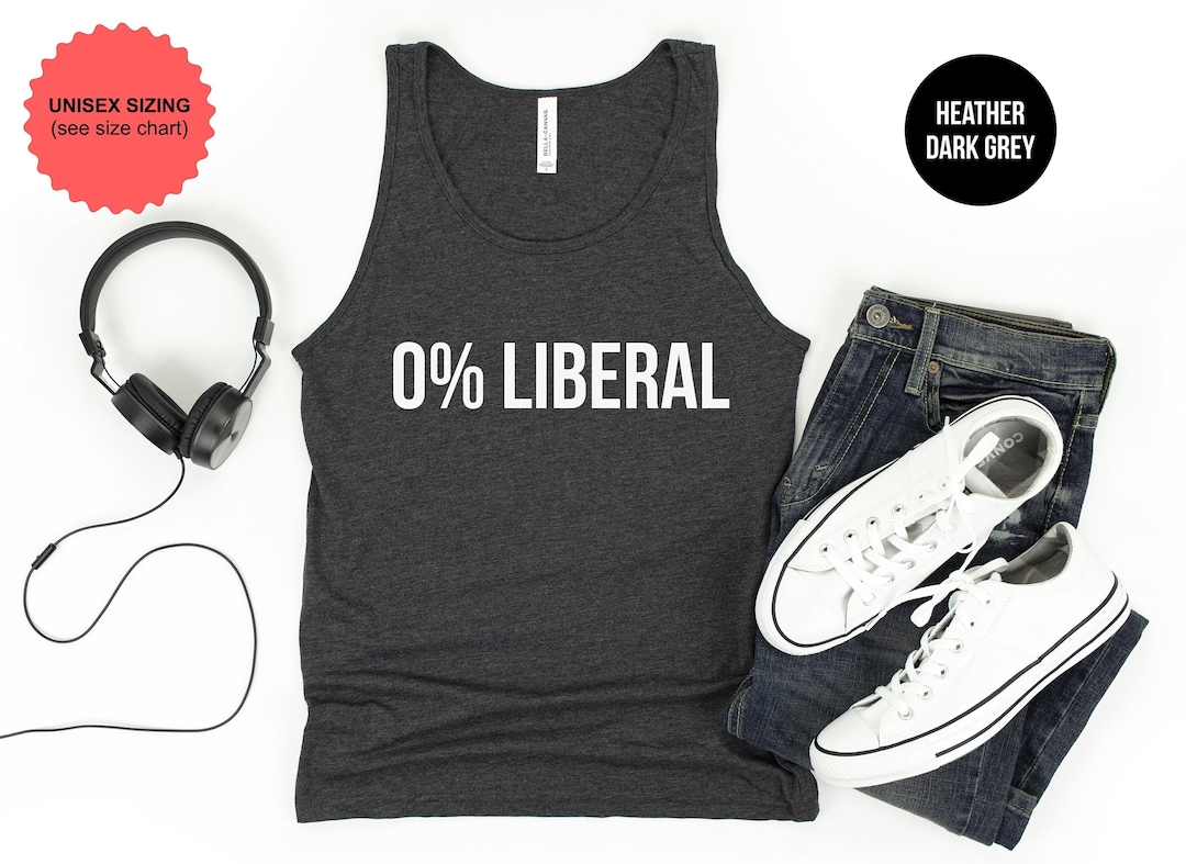 0 % Liberal Tank, Republican Tank, Conservative Tank, Republican Gift ...