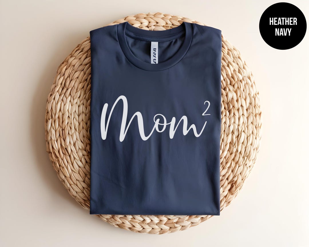 Mom Squared, Mothers Day, Grandma Shirt, Cute Mom Quote, Gift for Mom ...