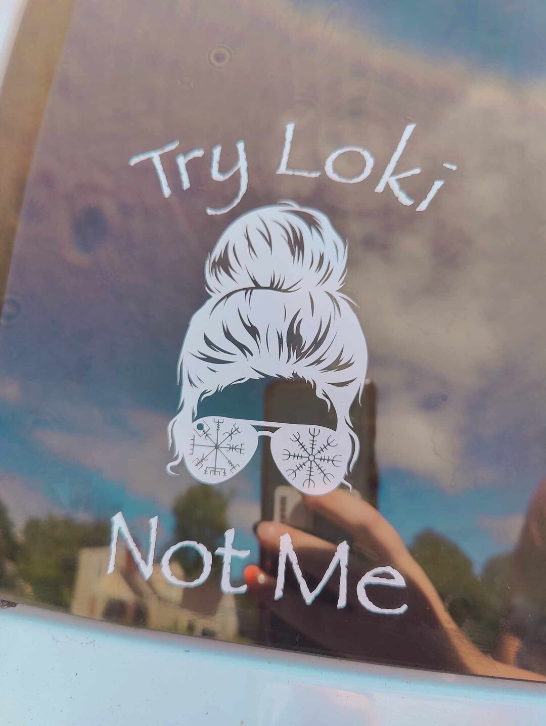 Try Loki Car Decal/car Sticker/norse Gods/ Trickster God Decal - Etsy