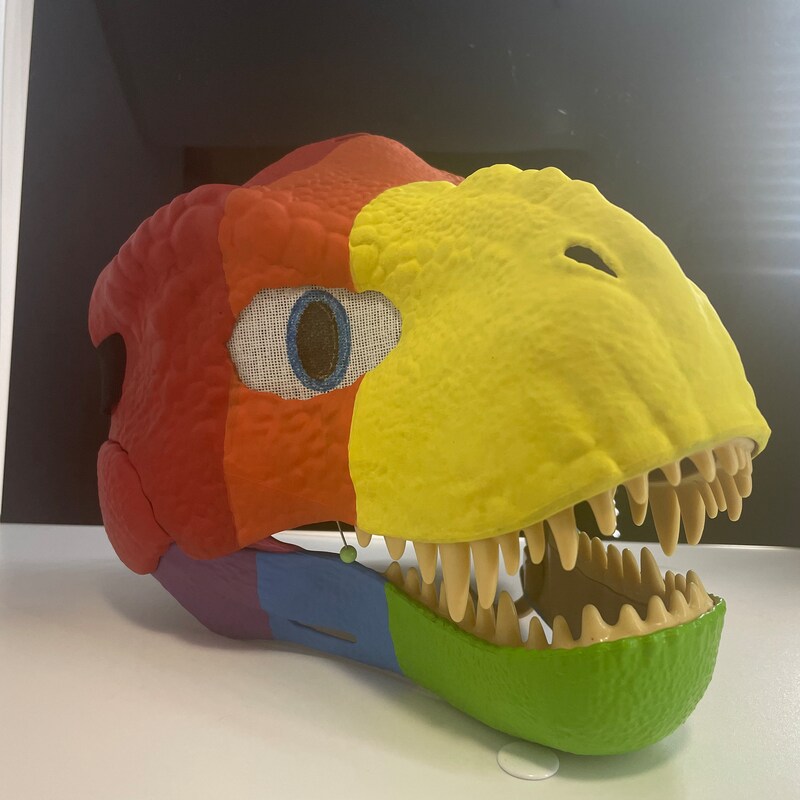 Dino Mask - Etsy