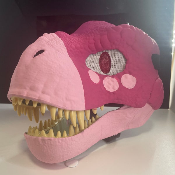 Dino Mask Painted - Etsy