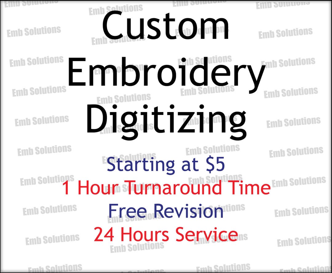 Custom Embroidery Digitizing, Logo Digitizing, Custom Logo Digitizing ...