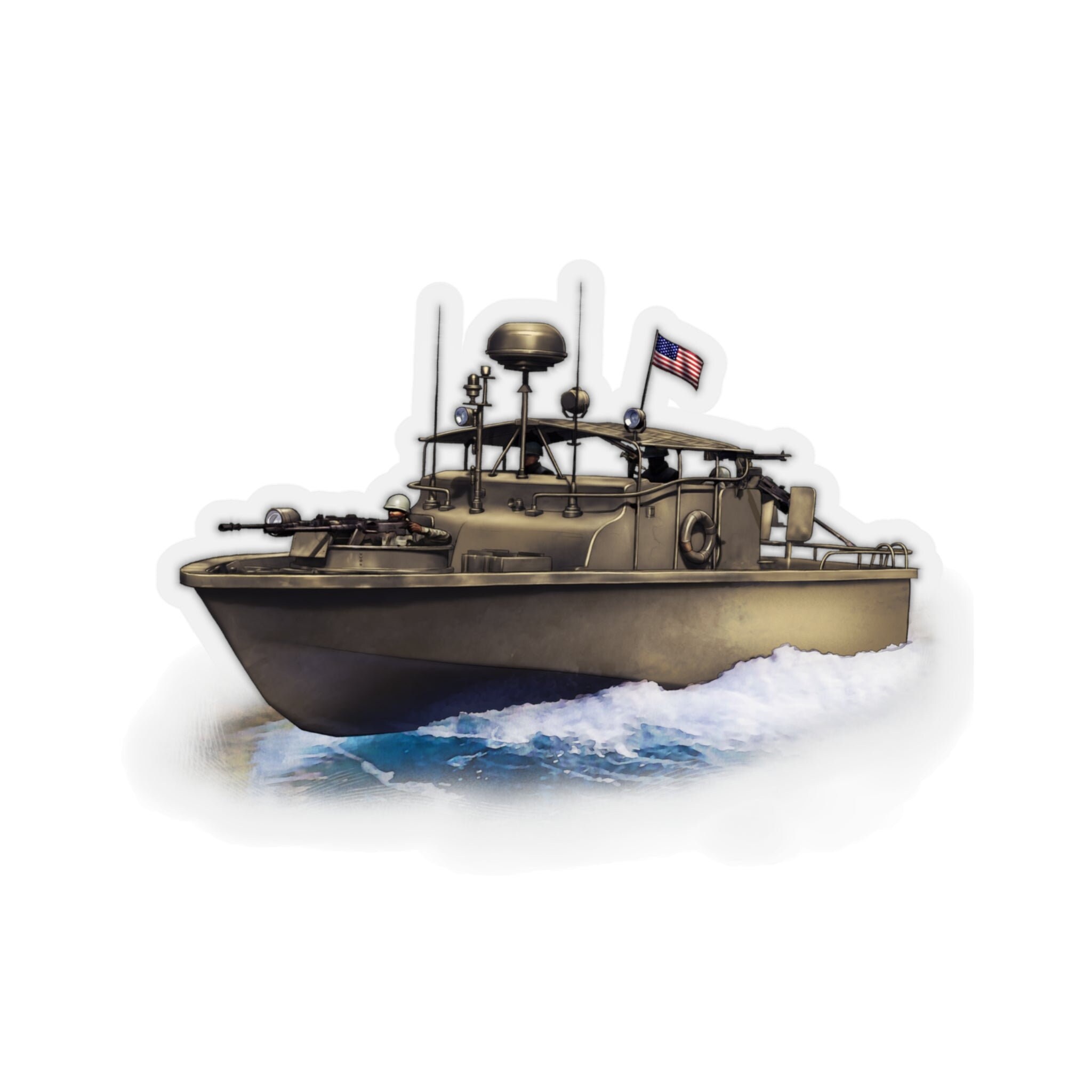 PBR V2 Patrol Boat River Sticker - Etsy