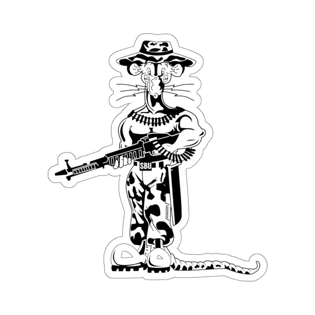 River Rat Sticker (color) - Etsy