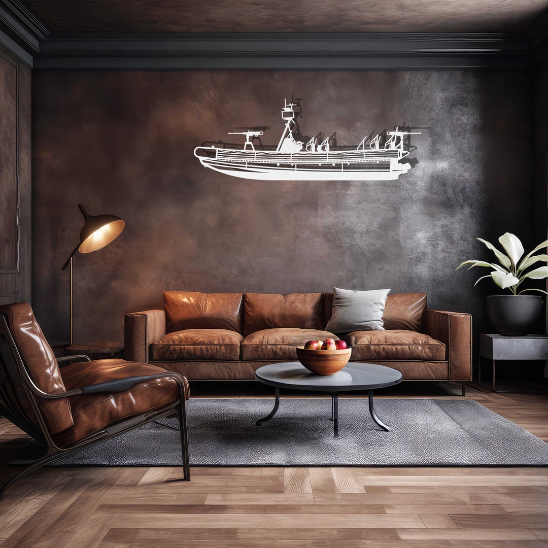 Rigid Hull Inflatable Boat, Rhib, SWCC, Wall Art, Metal Wall Art, Metal ...