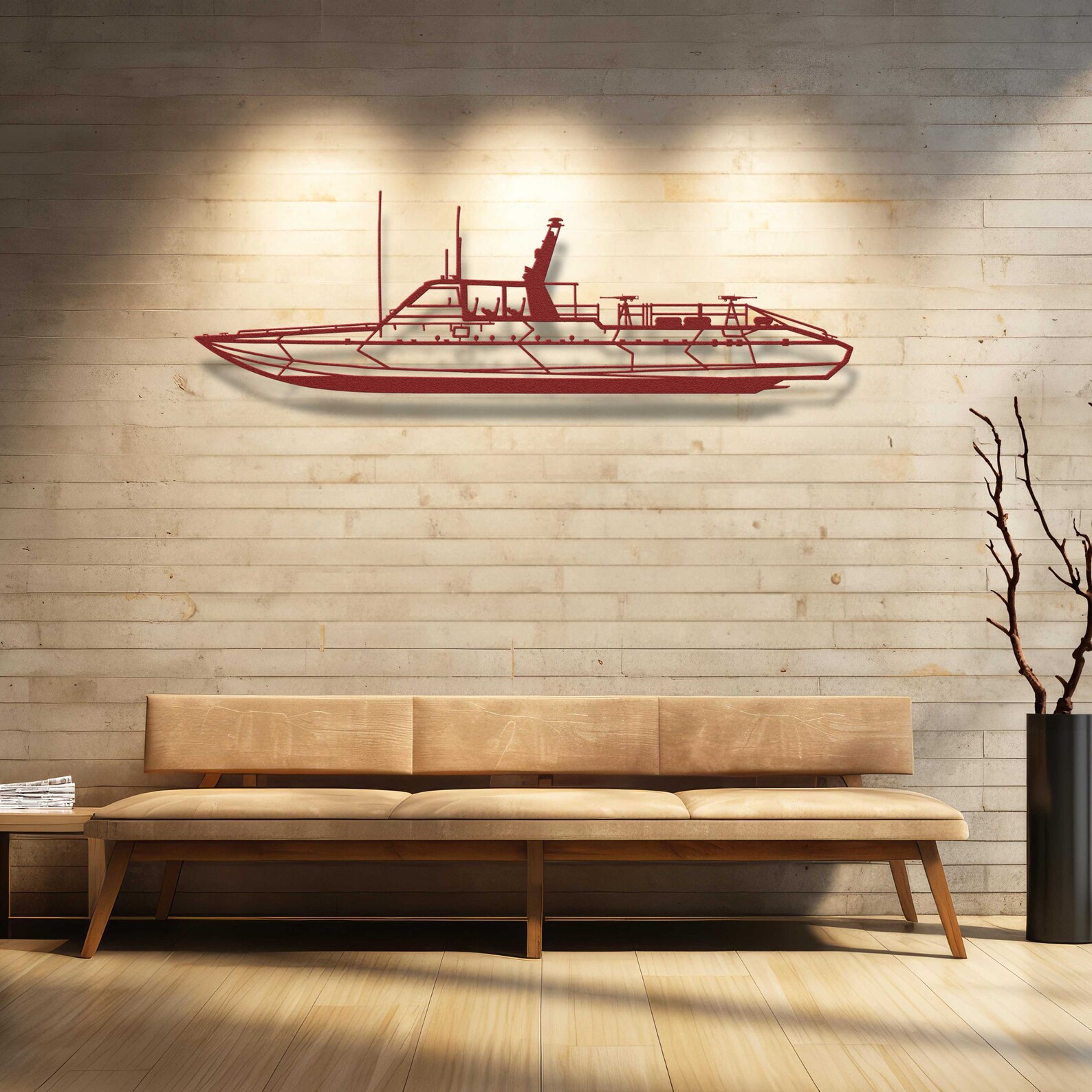 MKV, SWCC, Wall Art, Metal Wall Art, Metal Wall Decor, Minimalist Wall ...