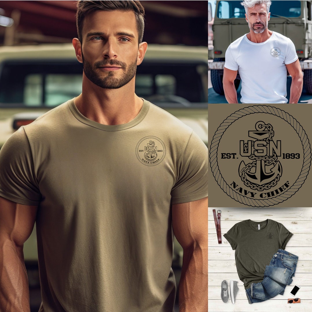 Navy Chief T-shirt E7 Chief Petty Officer Shirt CPO - Etsy