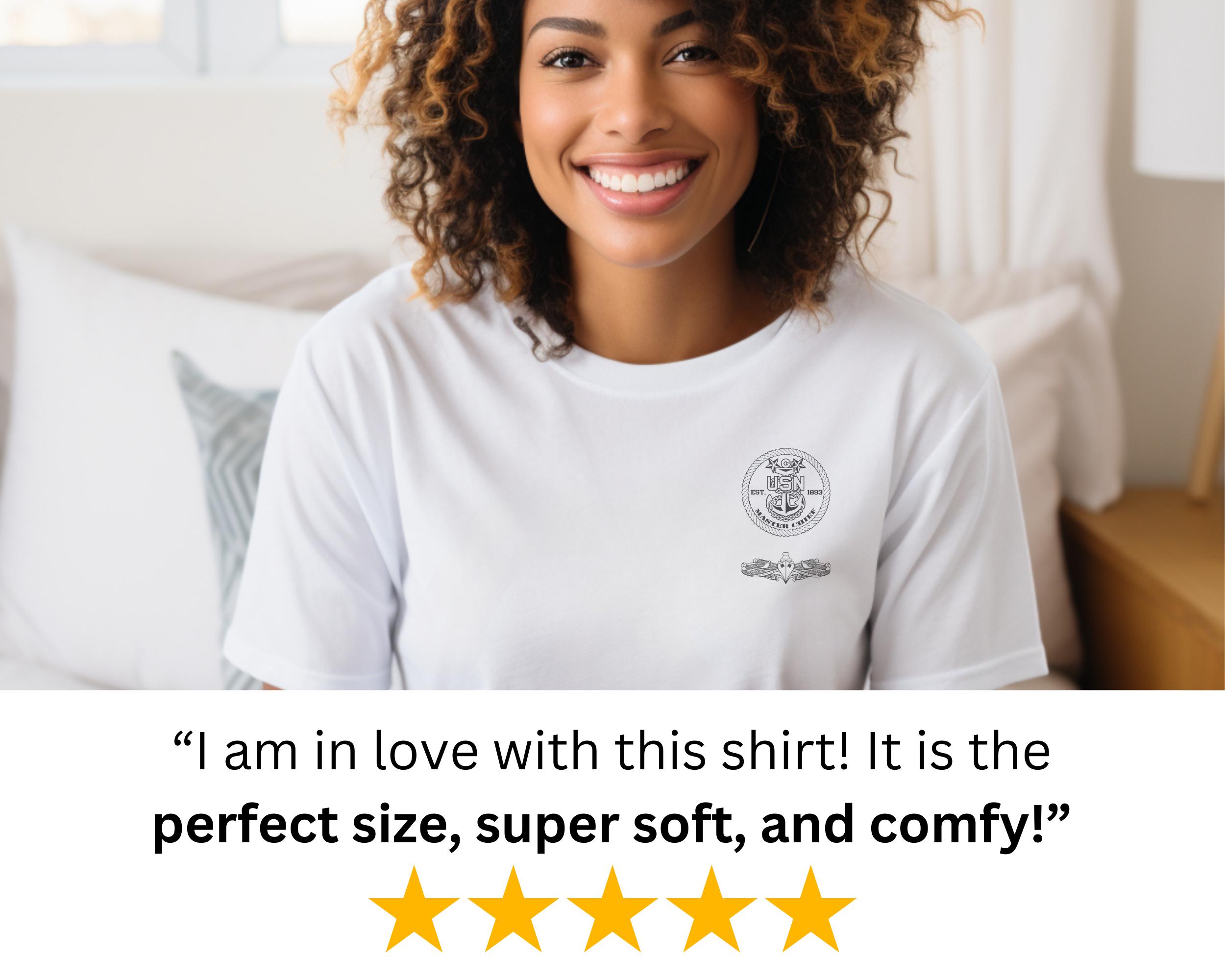 US Navy Master Chief T-shirt - Military Pride Apparel, Gift for Navy ...