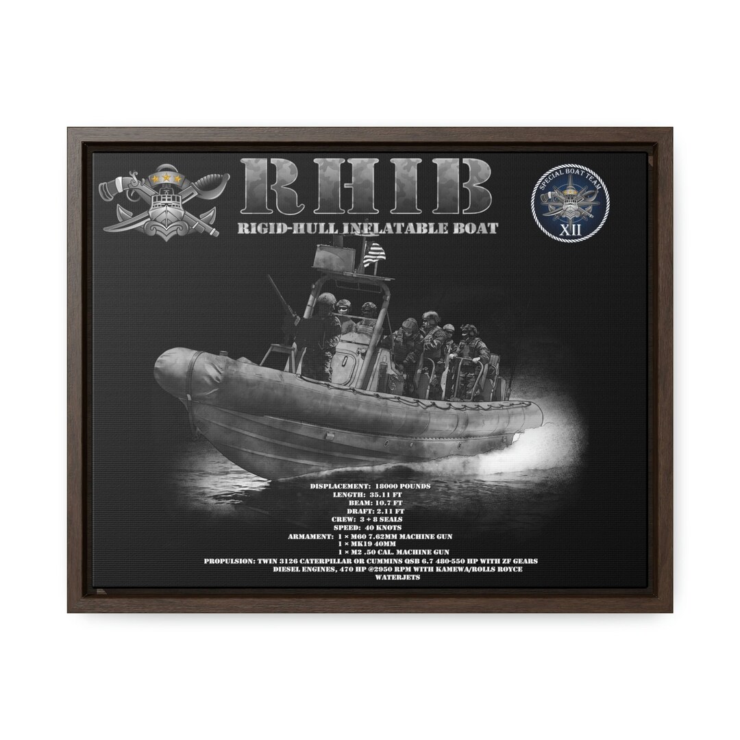 Rhib - Rigid Hull Inflatable Boat *custom SBT 12 - Etsy