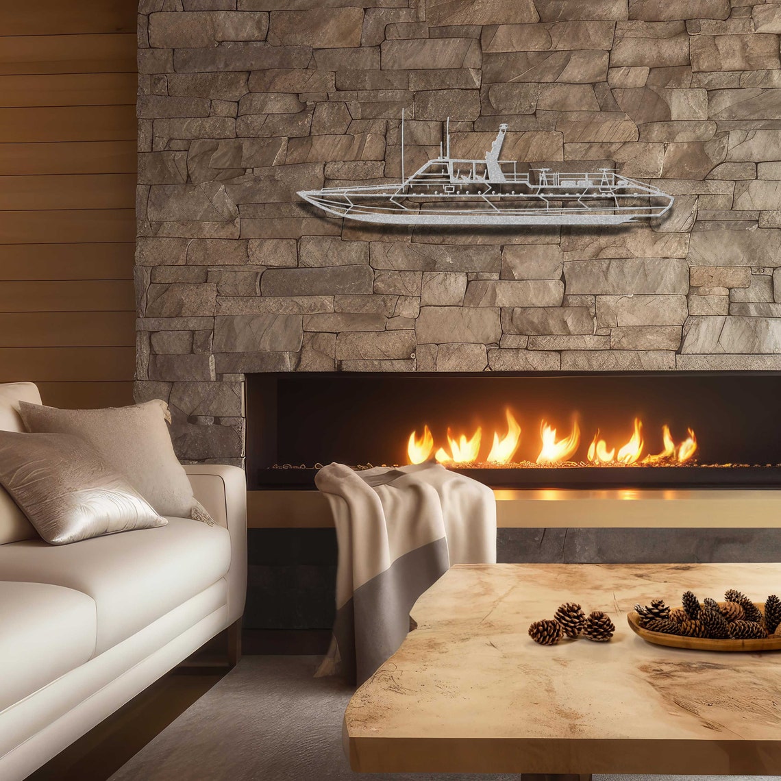 MKV, SWCC, Wall Art, Metal Wall Art, Metal Wall Decor, Minimalist Wall ...