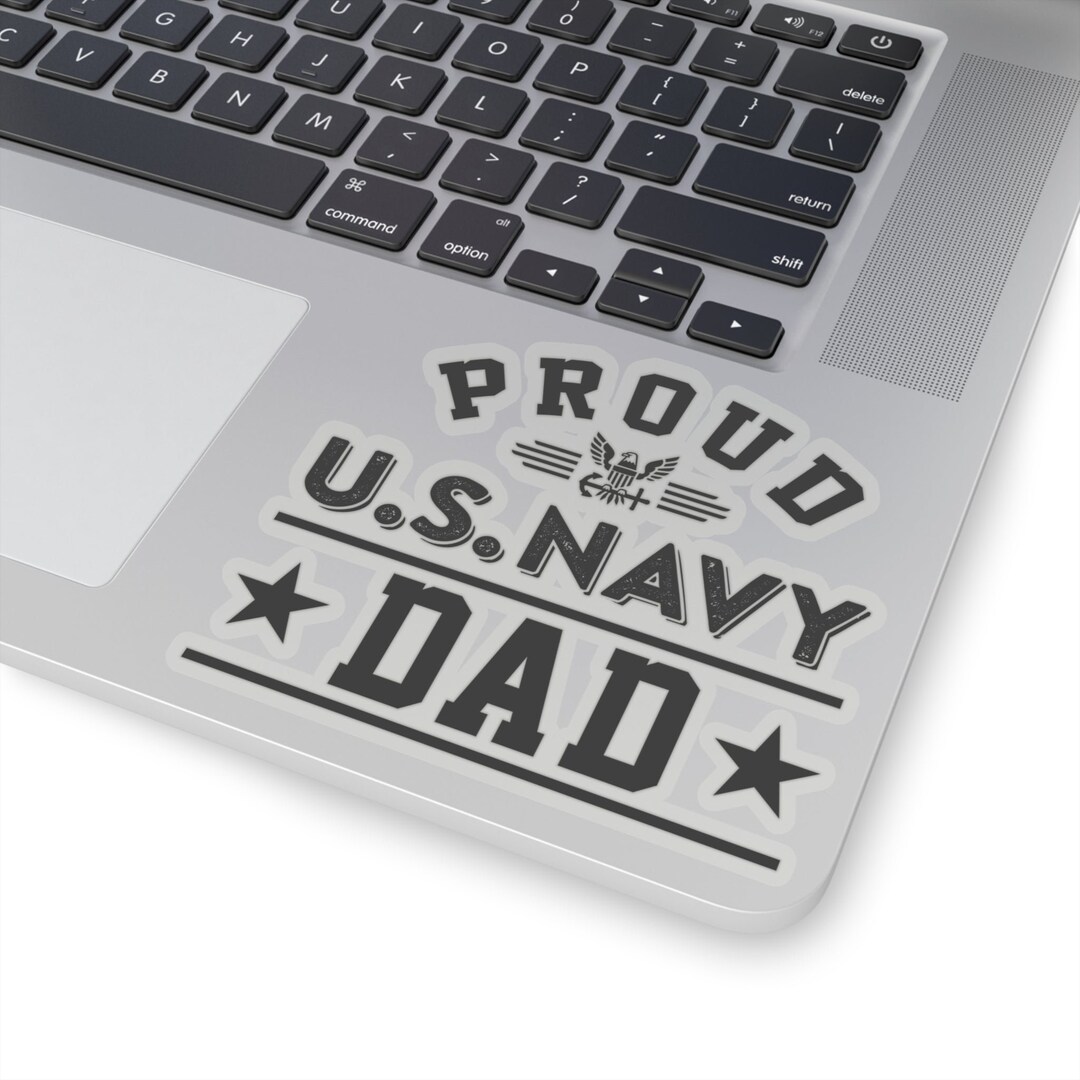 Proud Navy Dad: Sticker - Etsy