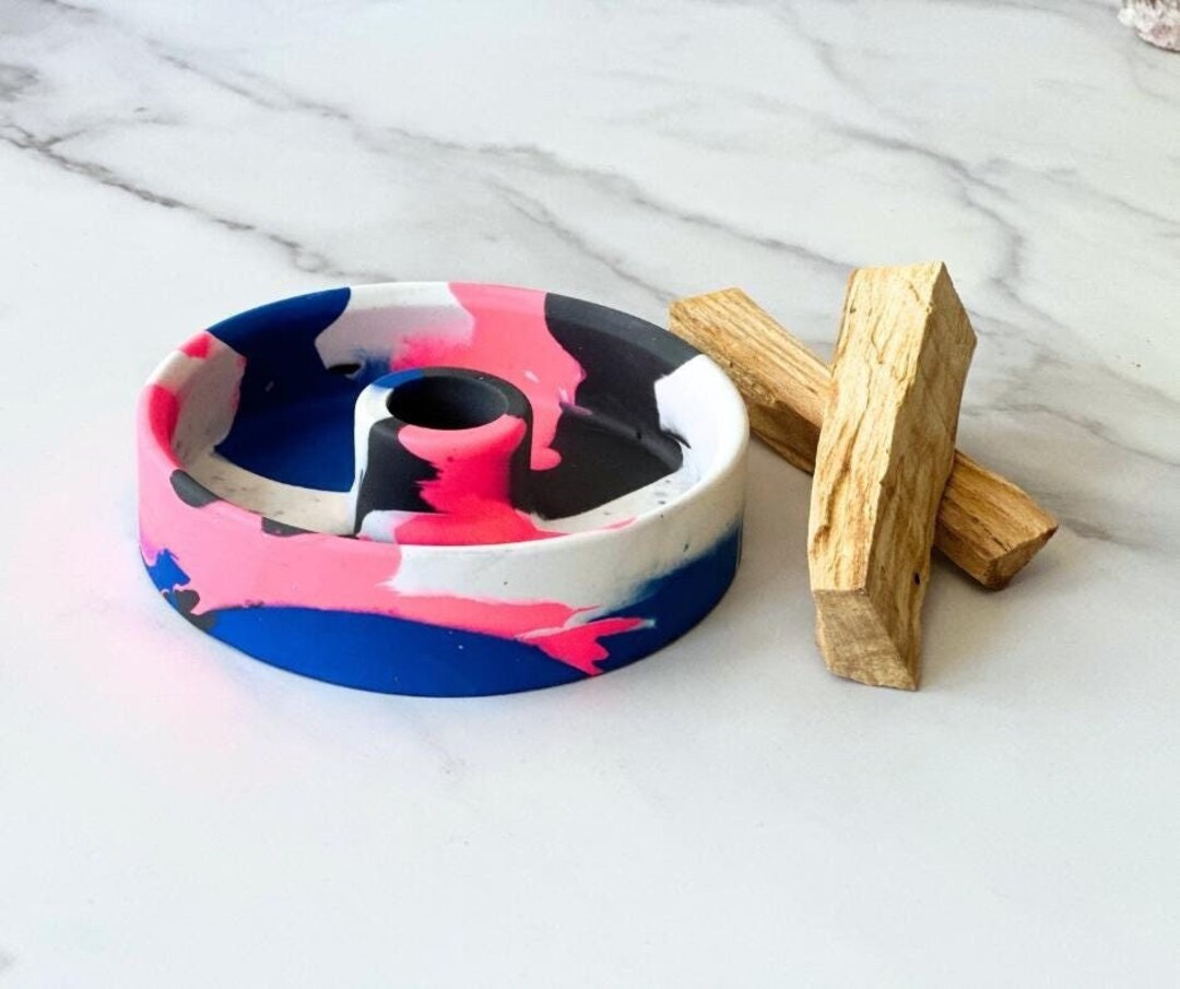 Smoke Cleansing Altar Bowl, Palo Santo & Sage Burning Dish, Smoke ...