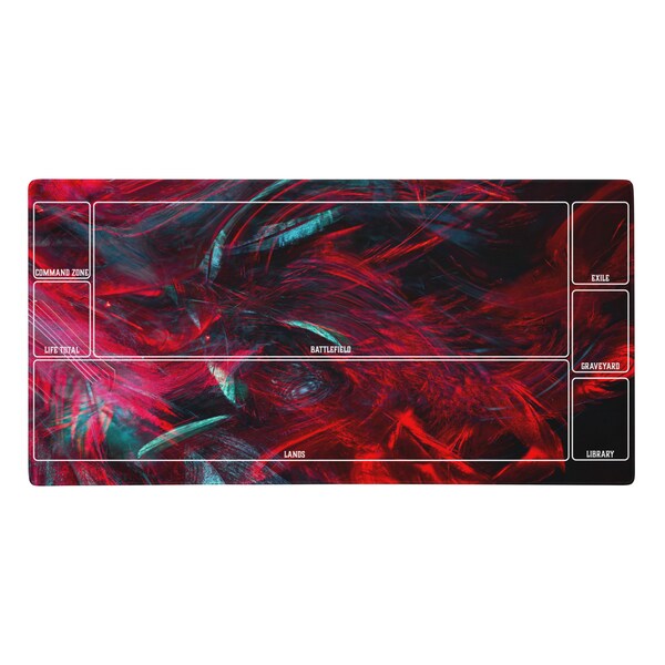 Playmat With Magic Zone Layout - Etsy