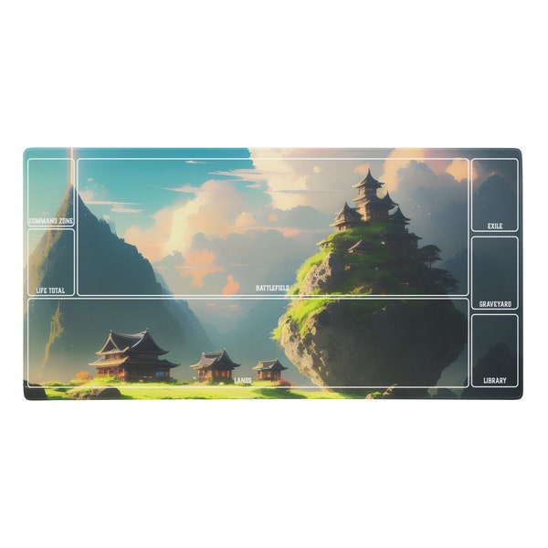 Playmat with magic zone layout - Etsy México