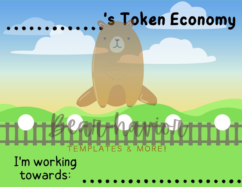 Train Token Board/ Behavior Chart for ABA Parents BCBA RBT - Etsy