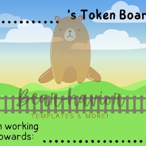 Train Token Board/ Behavior Chart for ABA, Parents, BCBA, RBT - Etsy