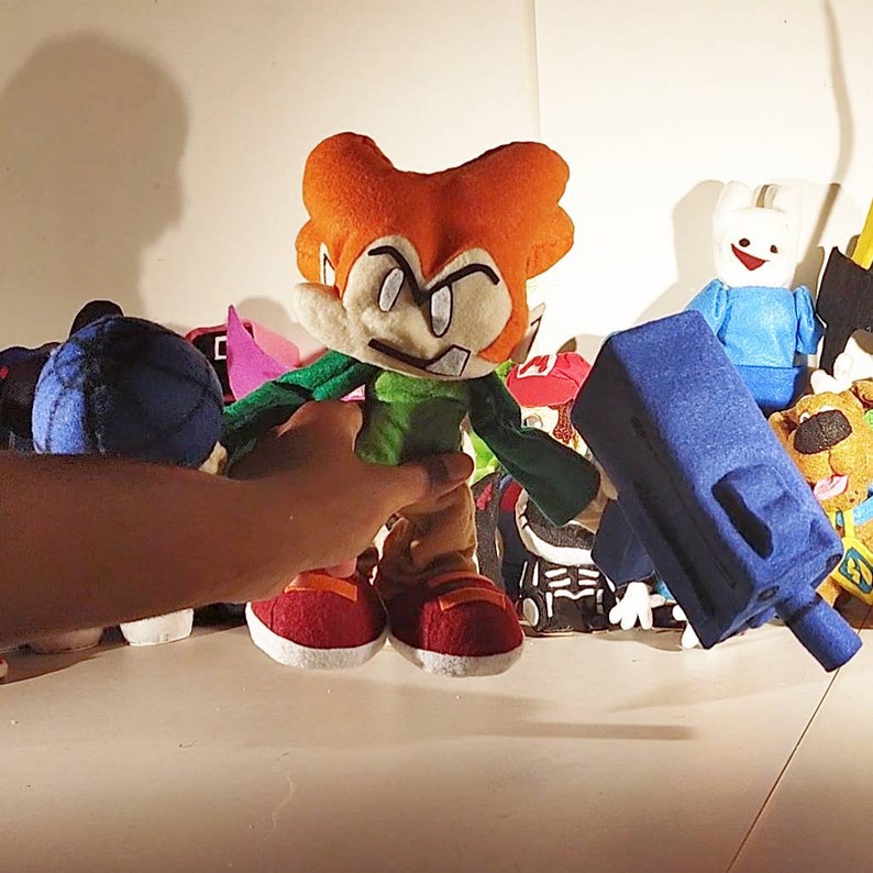 FNF Pico Peluche Juguete - Etsy México