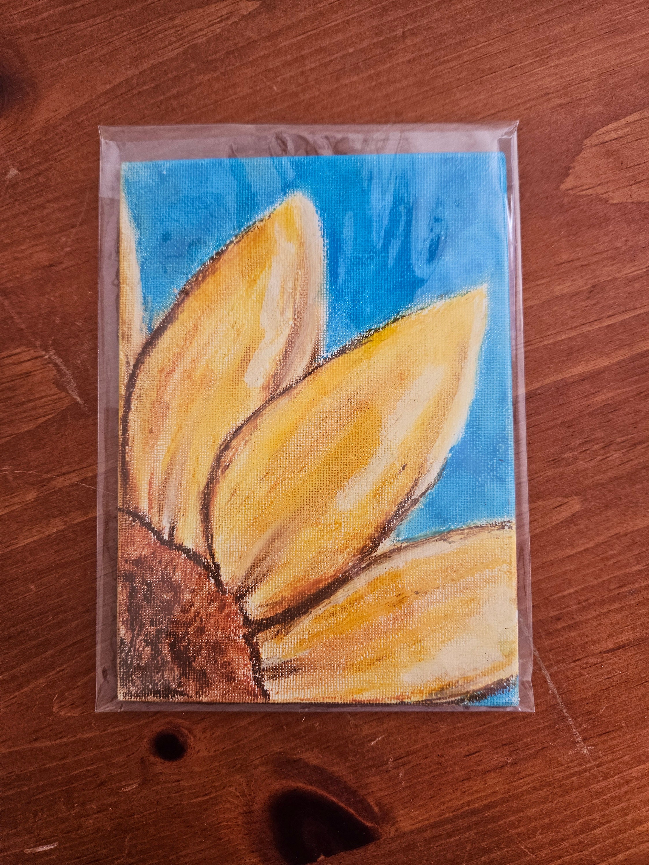 Sunflower Oil Pastel Painting - Etsy