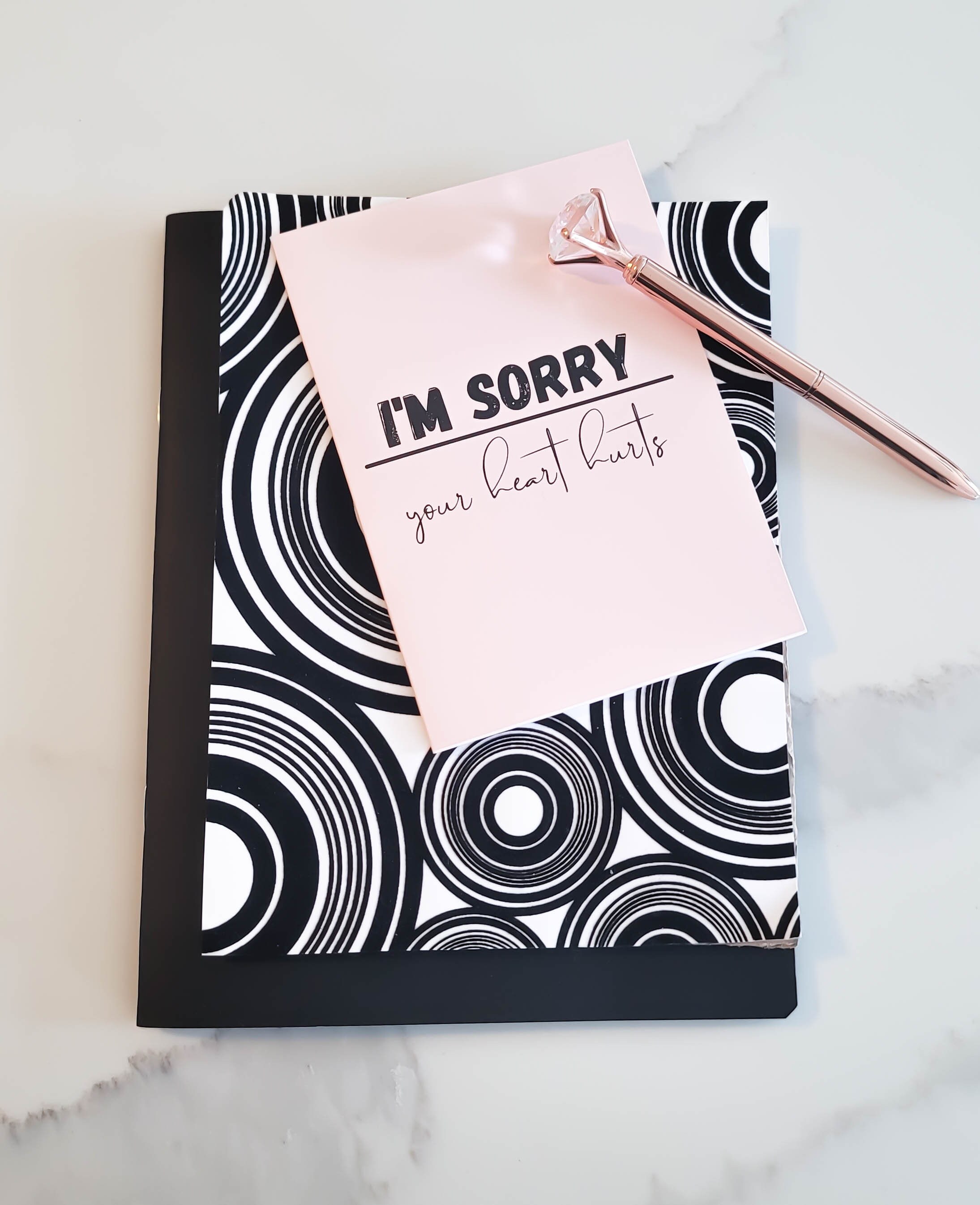 I'm Sorry Your Heart Hurts Understanding Greeting Card for Challenging ...