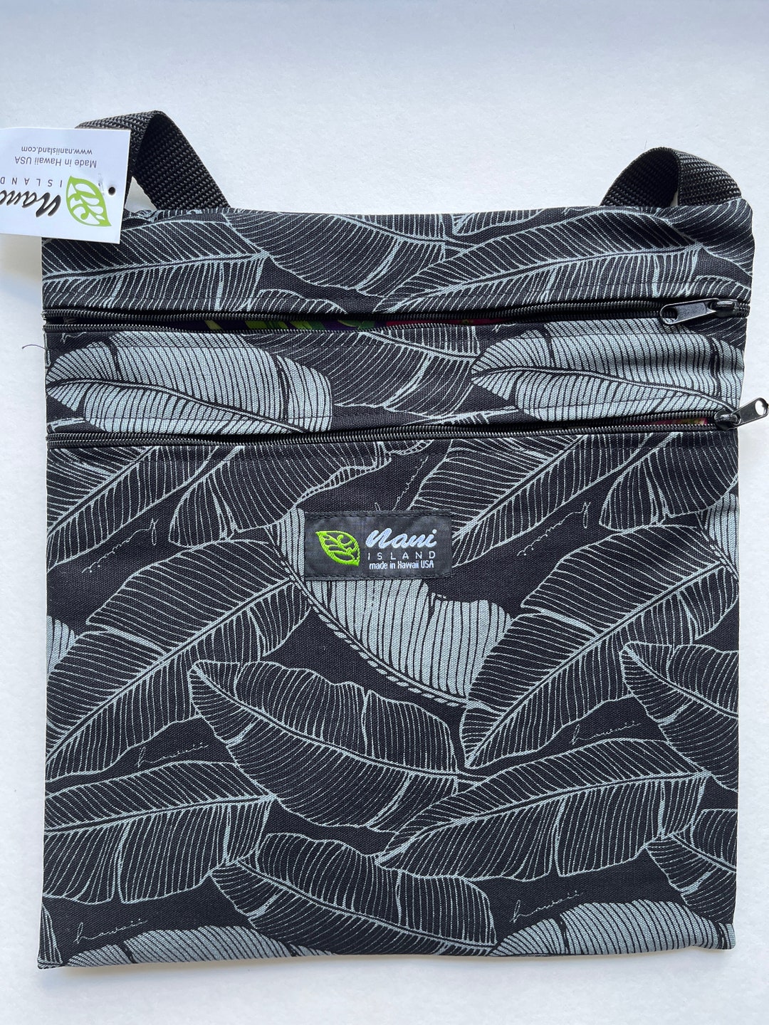 Hawaii Crossbody Bags With Pockets,cotton Canvas,shoulder Bags,made in ...