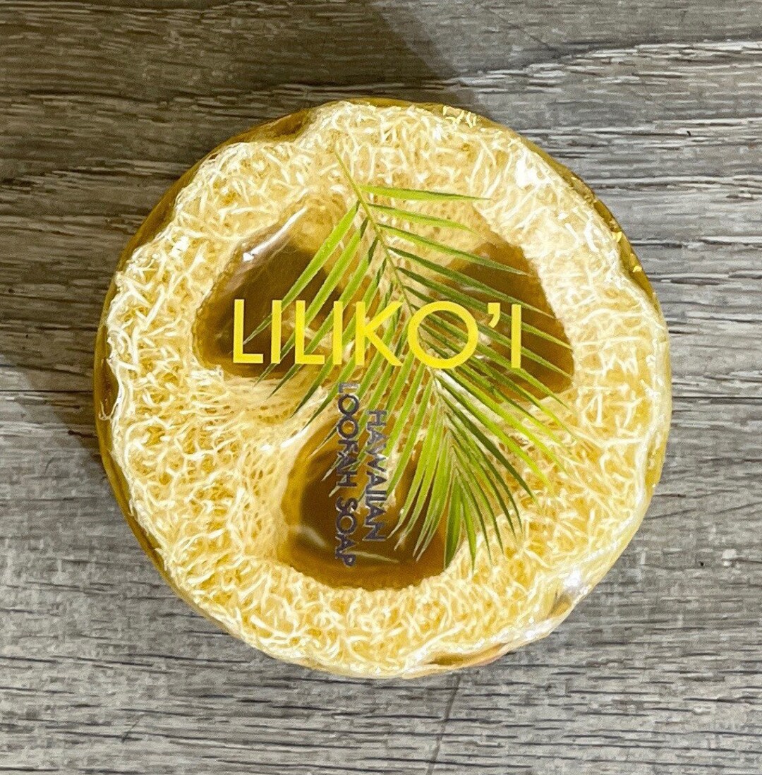 Hawaiian Loofah Soap, Lilicoi, Seasalt, Kukui Oil, Exfoliating ...