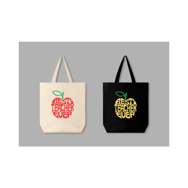 Best Teacher Ever Apple Digital File - Etsy