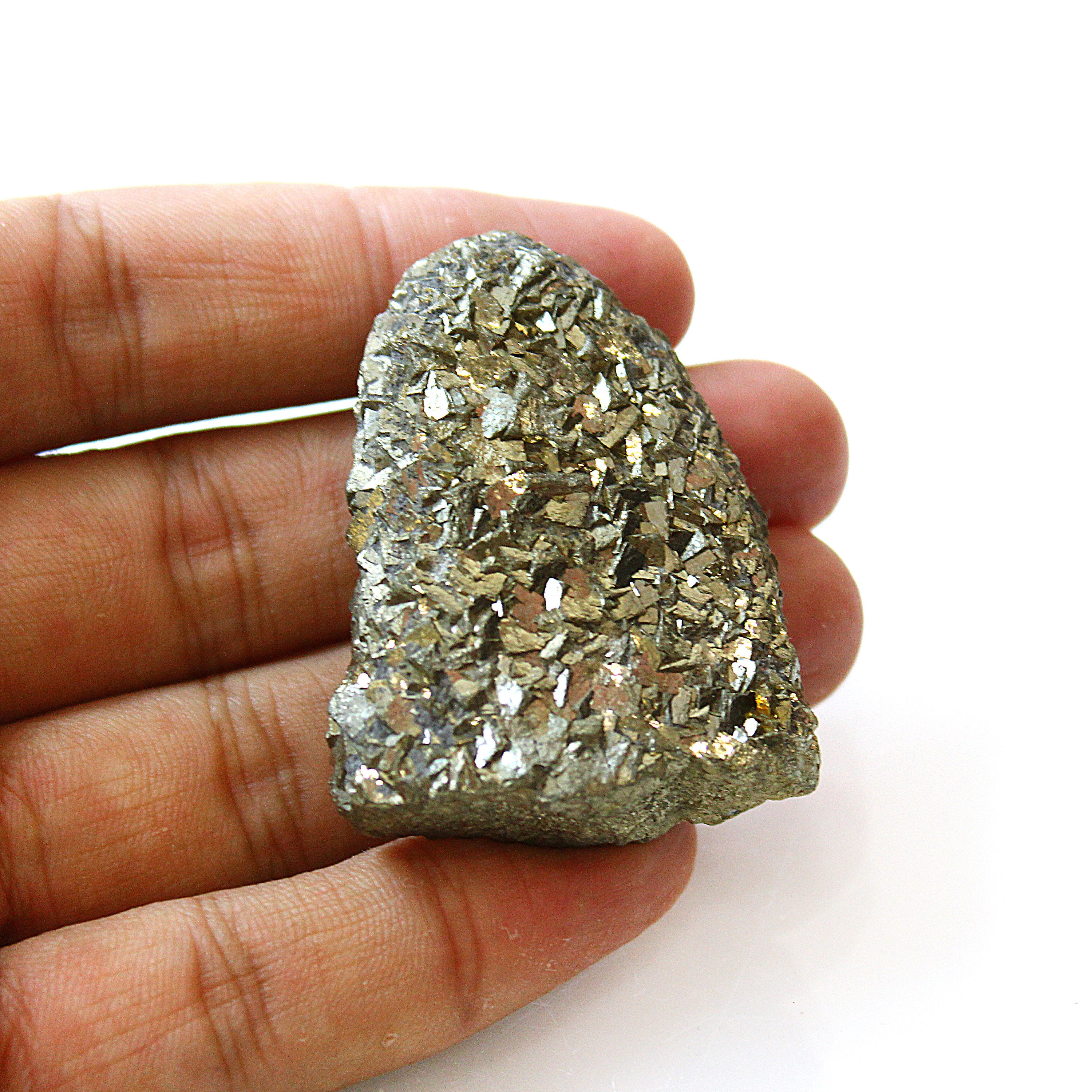 Raw Pyrite Gemstone Spectrolite Crystal for Making Pendant | Etsy