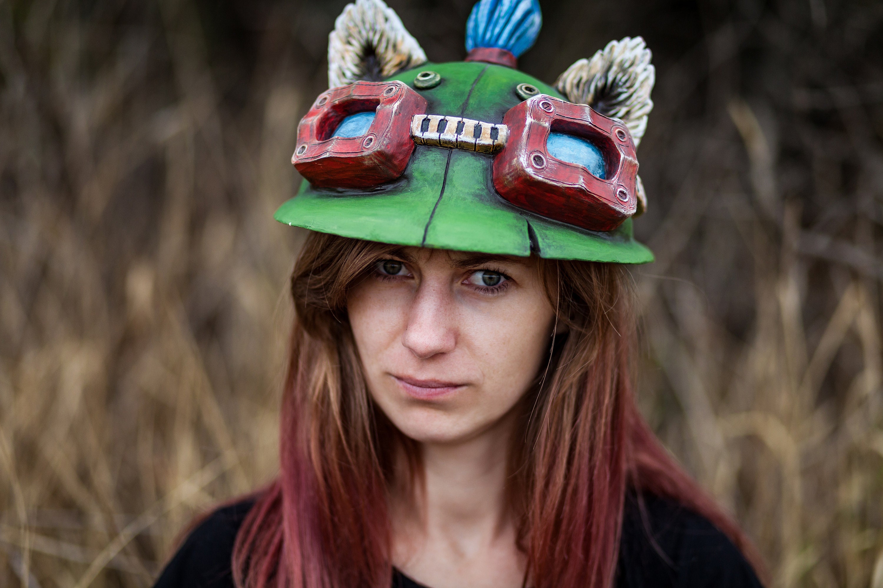 Teemo Hat Teemo Helmet League of Legends | Etsy