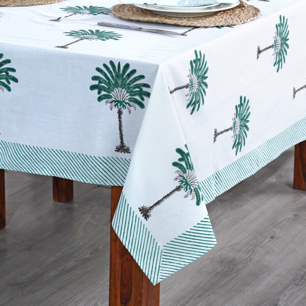 Palm Tree Tablecloth - Etsy