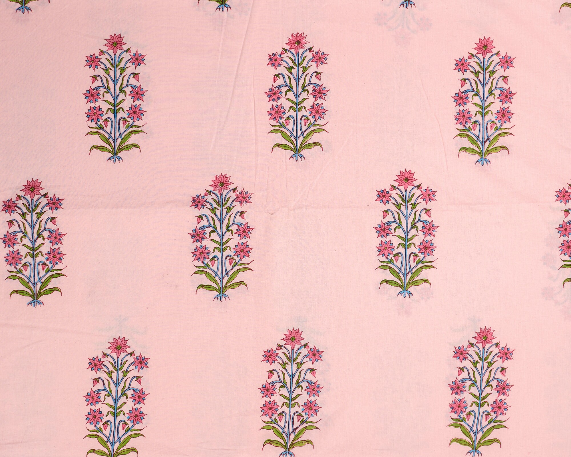 Seashell and Polka Dot Pink Lapis Blue Shamrock Green Indian - Etsy