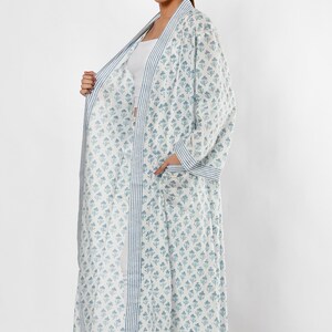 White Summer Kimono Vacation Look Loose Fit Robe Beach - Etsy