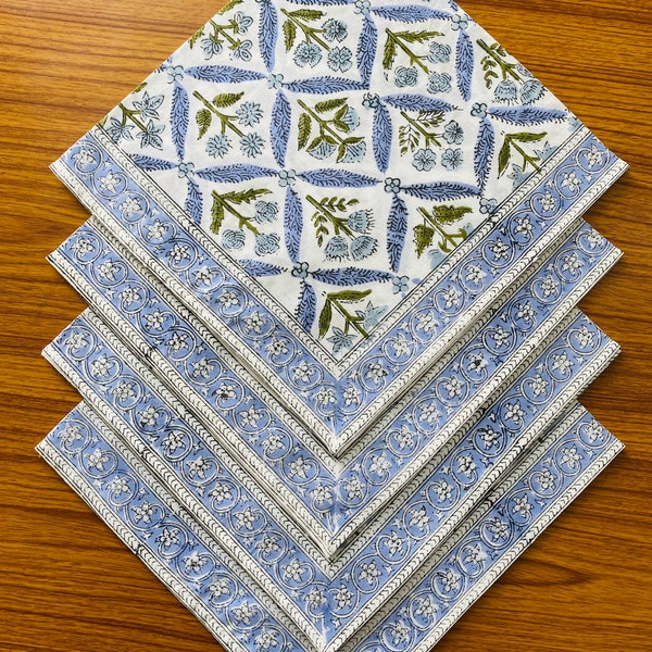 Block Print Napkins - Etsy