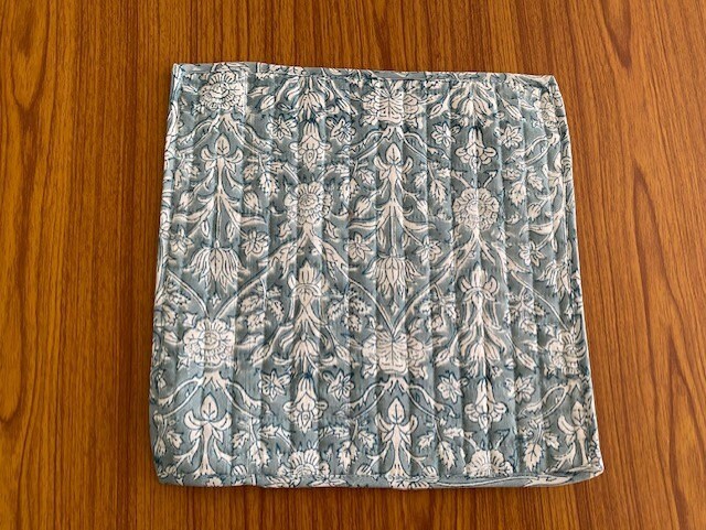 India Hand Block Print Floral Cotton Quilted Kitchen Pot | Etsy