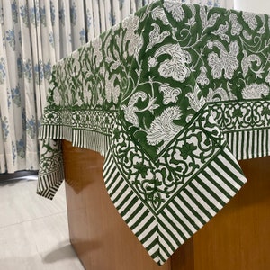 Block Print Tablecloth - Etsy