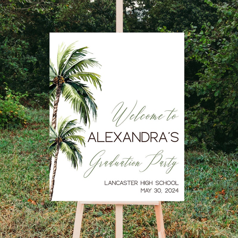 Palm Tree Party Decorations - Etsy