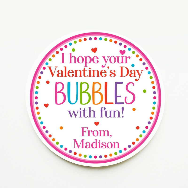 Bubbles Tag - Etsy
