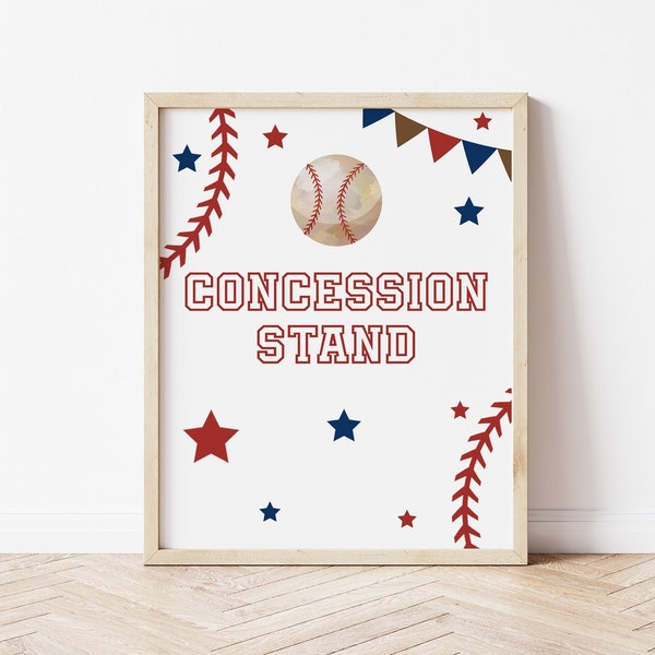 Concession Stand Sign - Etsy
