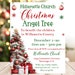 Editable Christmas Angel Tree Flyer Template Printable Holiday Donation ...