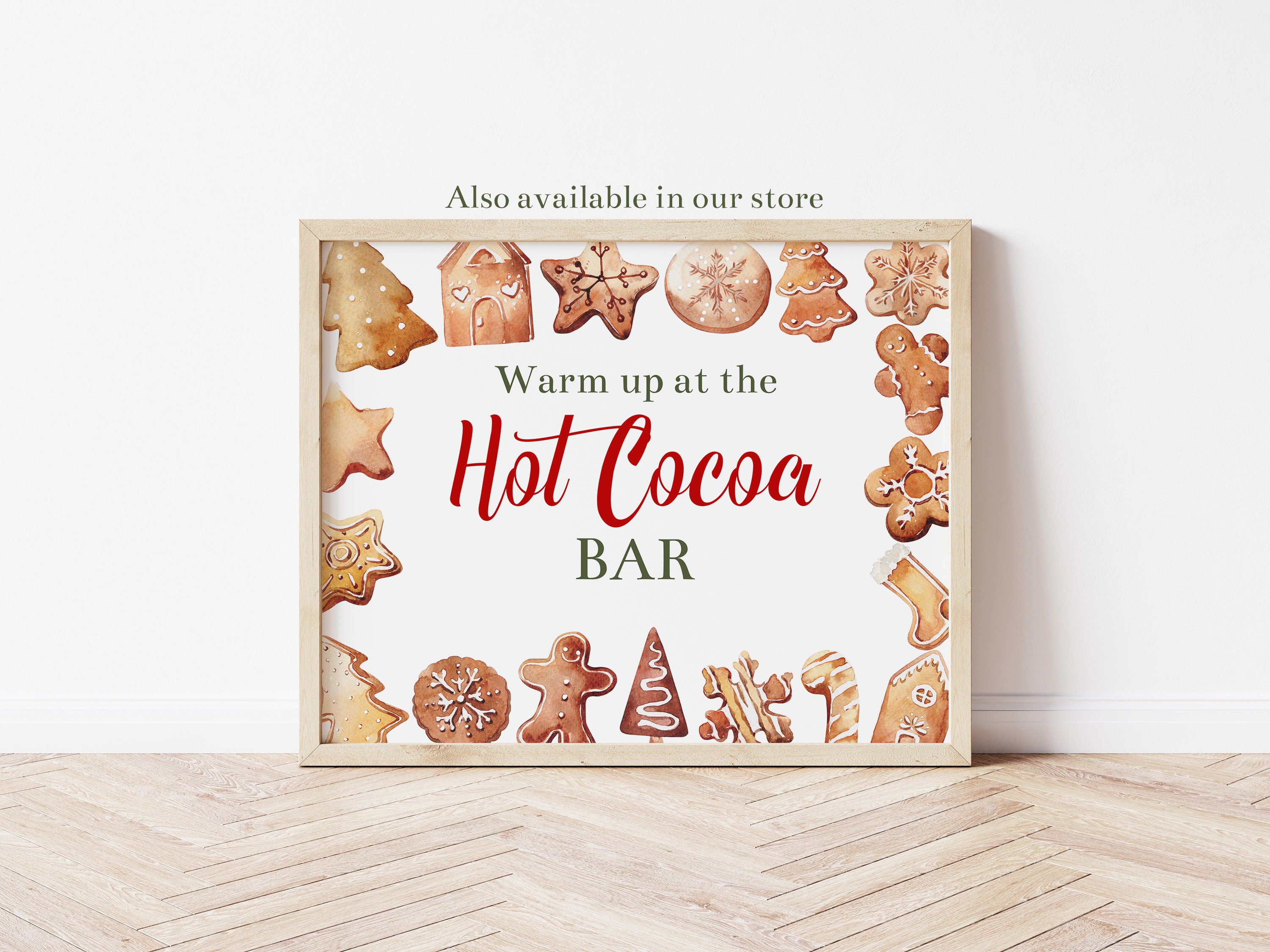 Cookie Table Sign Dessert Table Sign Christmas Birthday | Etsy