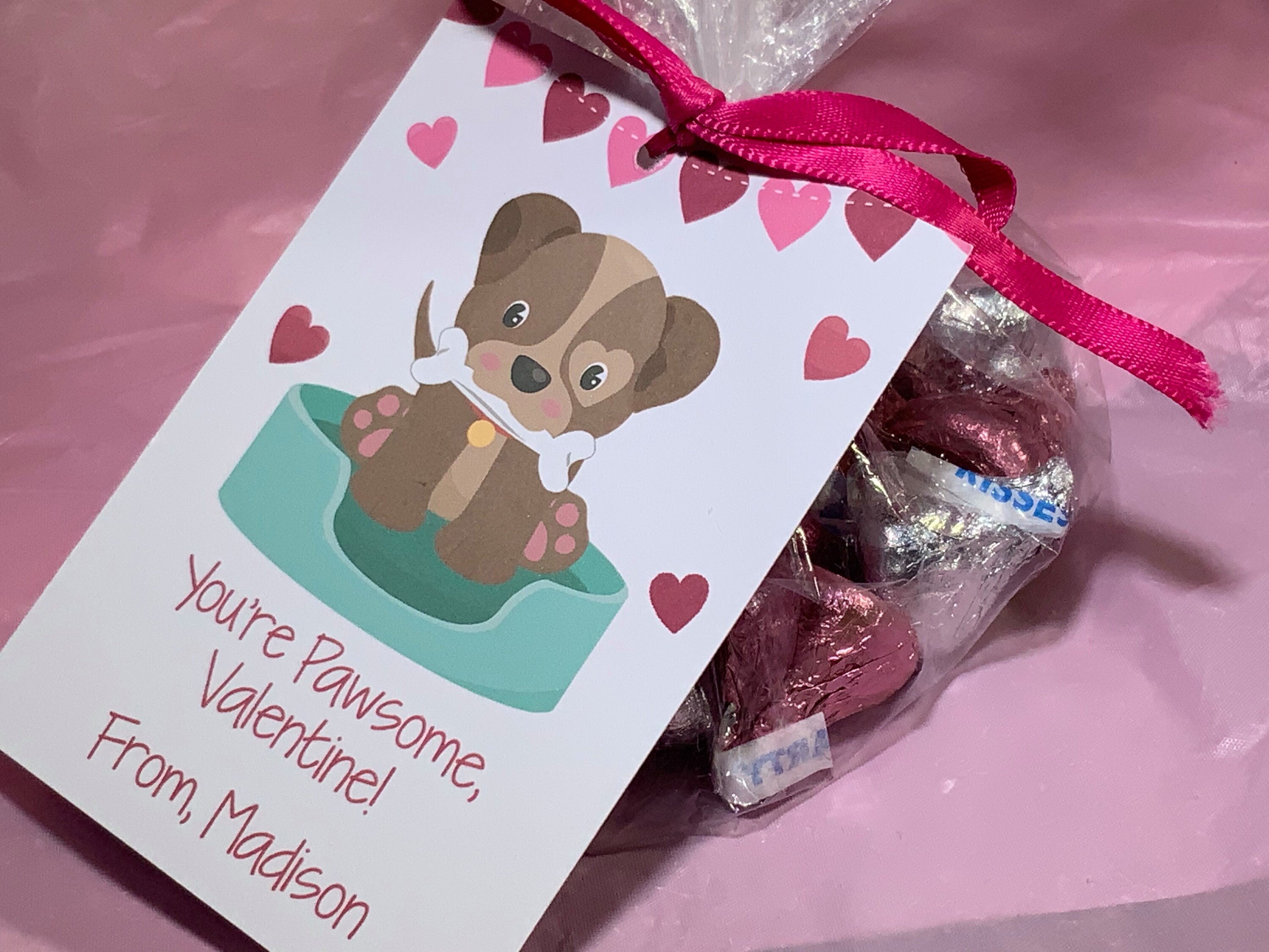 Editable Dog Valentine Printable Valentines You're | Etsy